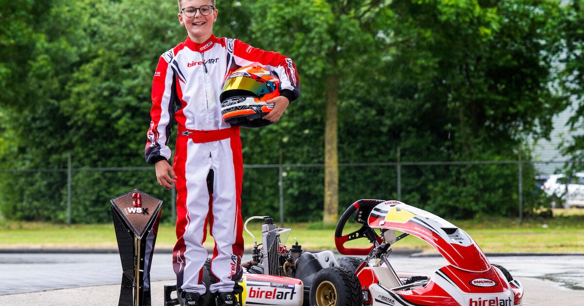 De nieuwe Max Verstappen? Karttalent Cees (10) blijft liever dromen ...