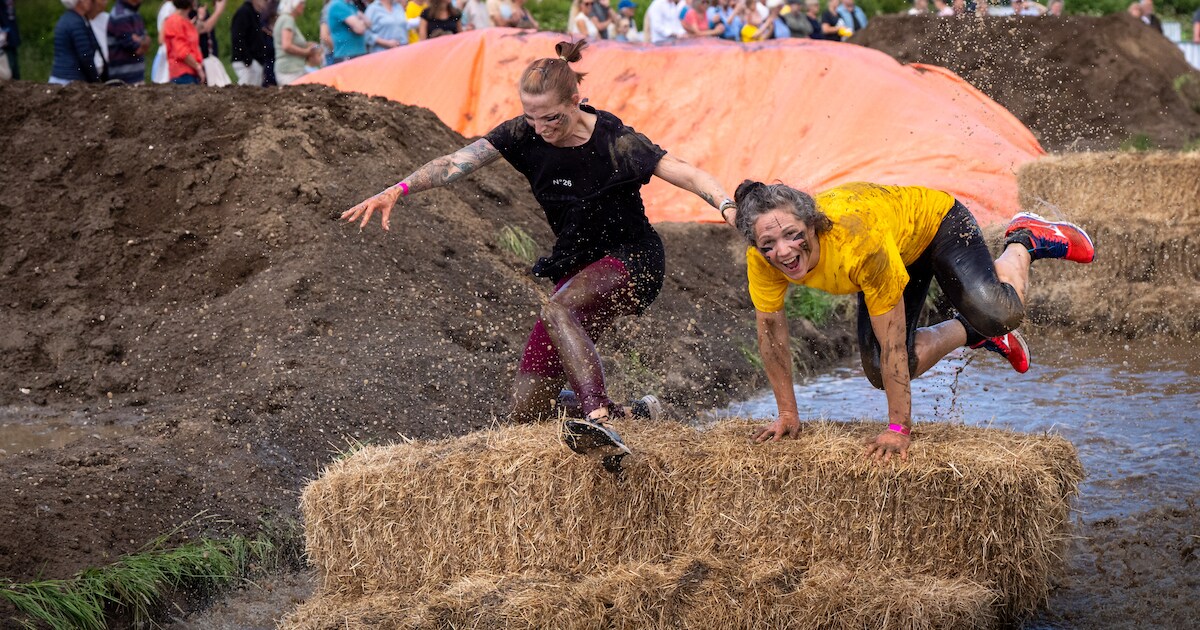 Ze wachten in Dieren niet nog een eeuw op de MudRun: ‘Dit smaakt naar meer’ | Rheden | De ...