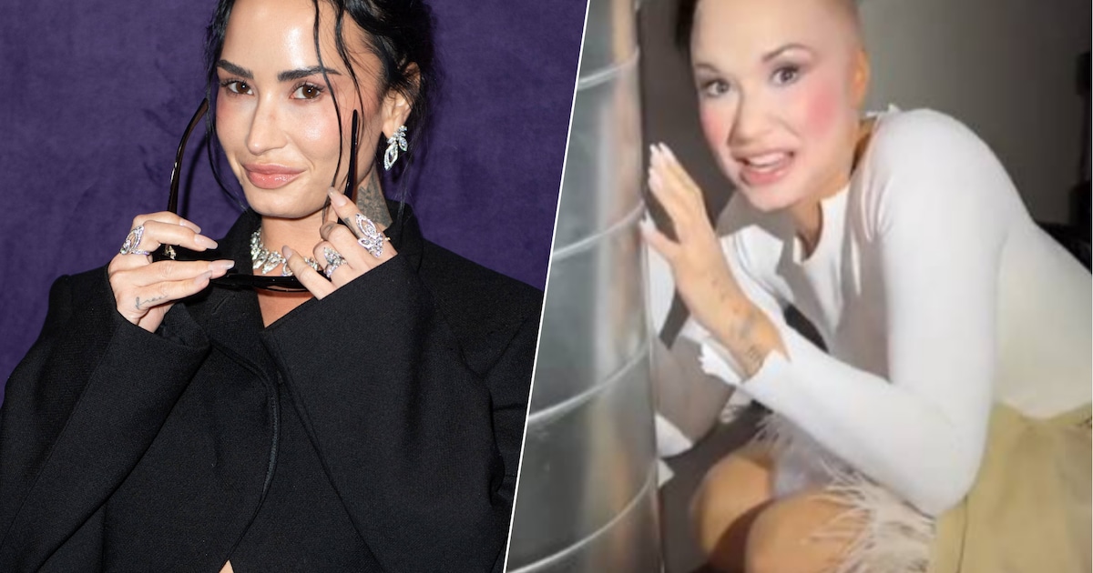 Miljoenen views voor halloweenkostuum van Demi Lovato, die viraal alter ego tot leven brengt ...