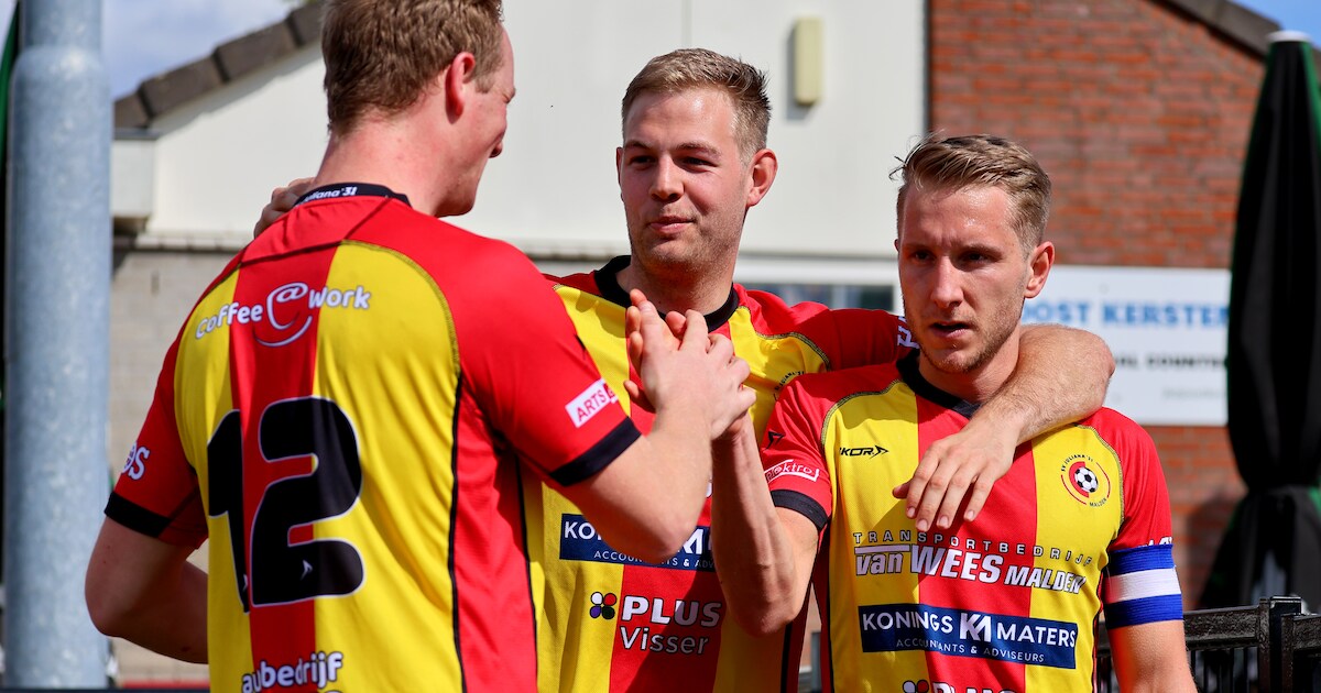 Op een roze wolk én met tips van zijn vader ‘Mister Districtsbeker ...