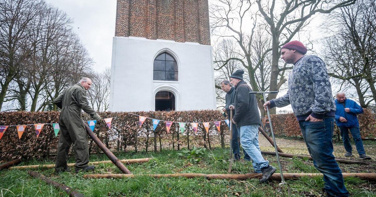 Omgeving Oude Toren in Balgoij is weer wat mooier met de nieuwe ...