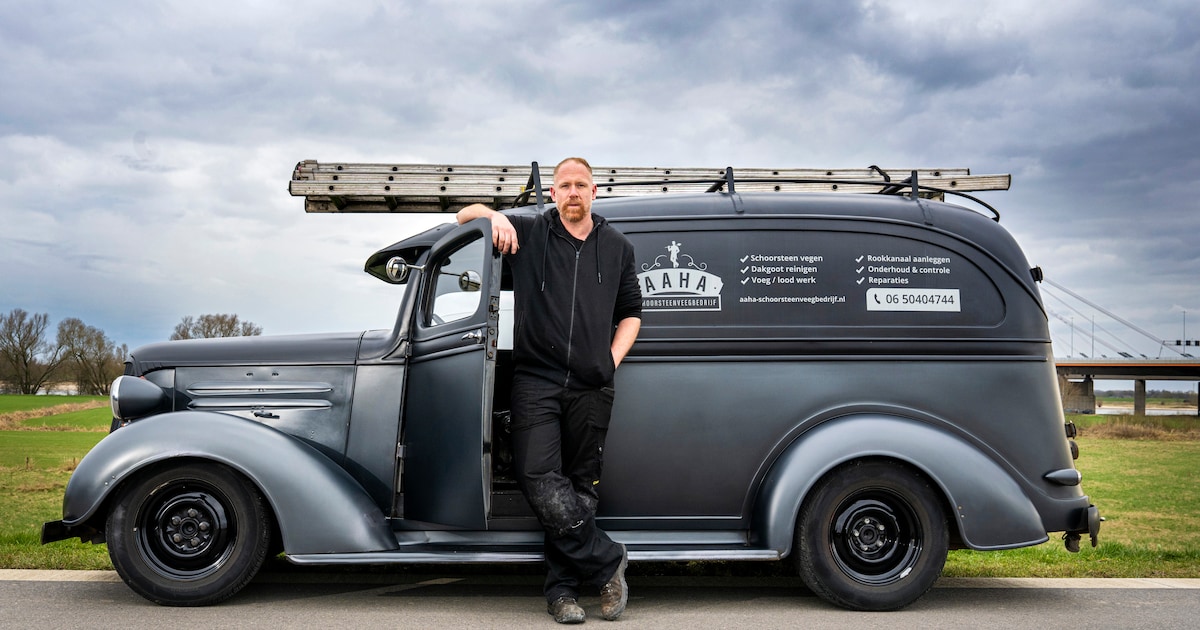 Waarom Jan Romein en zijn Chevrolet uit 1937 voor elkaar gemaakt lijken ...