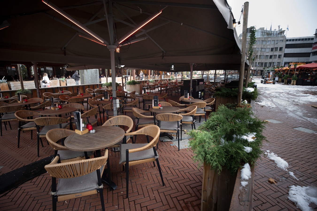 Code oranje is code rood voor restaurants: ‘Op de Markt kun je een ...