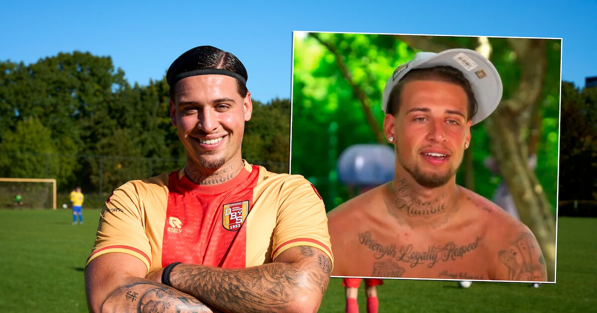 Voormalig Feyenoord-talent Jaimy (22) kan na ‘Ex on the Beach’ niet ...