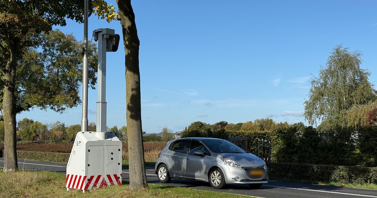 Flitspaal in Betuws dorp zorgt ervoor dat auto’s weer rustiger rijden ...