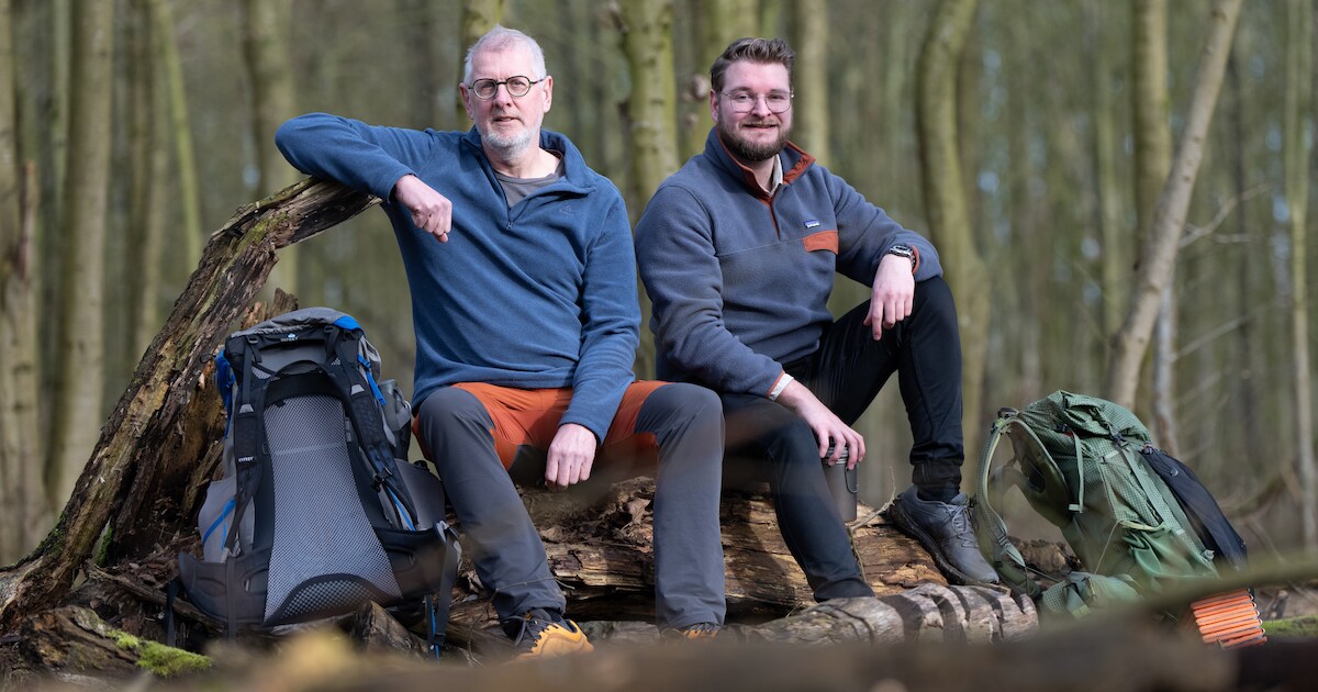 Vader en zoon gaan 3500 kilometer wandelen: ‘Wat is een half jaar op ...