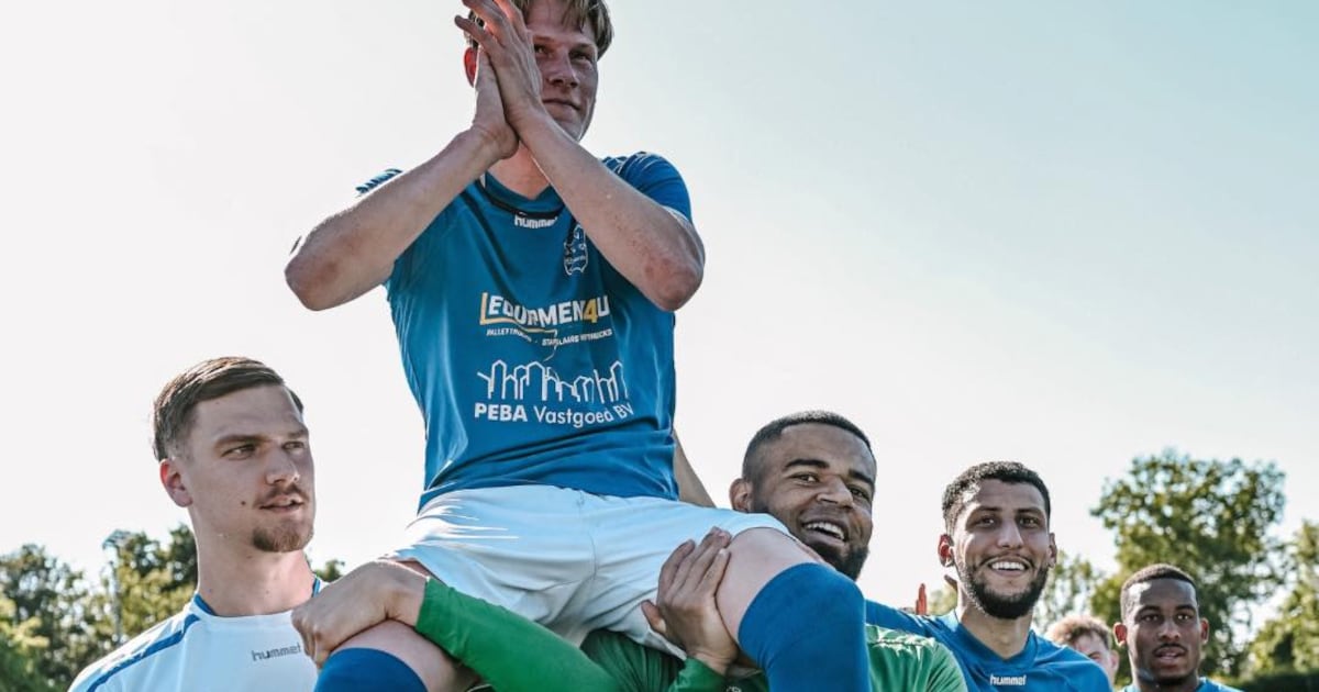 Door ongeneeslijke oogziekte moet Joep (22) stoppen met voetballen op ...