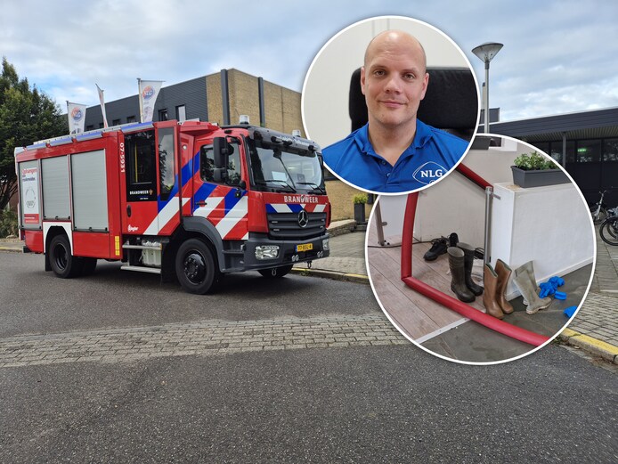 Brandweer druk in de weer met lekkage in zwembad: kelder ondergelopen ...