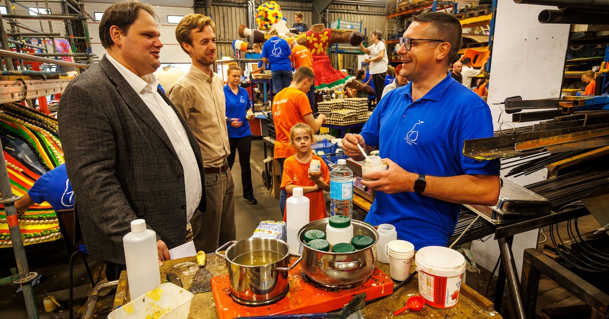 Eetbare lijm verovert het Fruitcorso en heeft de toekomst | Tiel | De ...