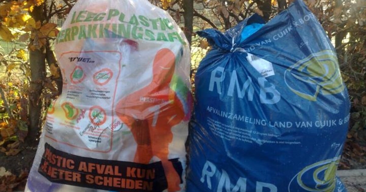 Ophalen restafval en plastic op dezelfde dag | Maasland | De ...