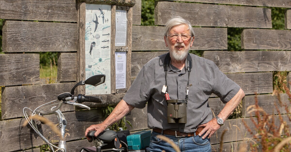 Wim (1943-2023) leefde voor de vogelbescherming en vloog er de hele ...