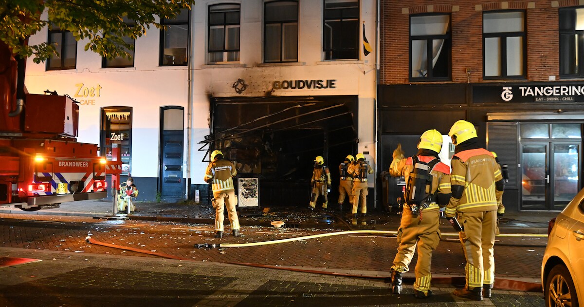 Viszaak compleet verwoest door explosie, politie doet onderzoek ...