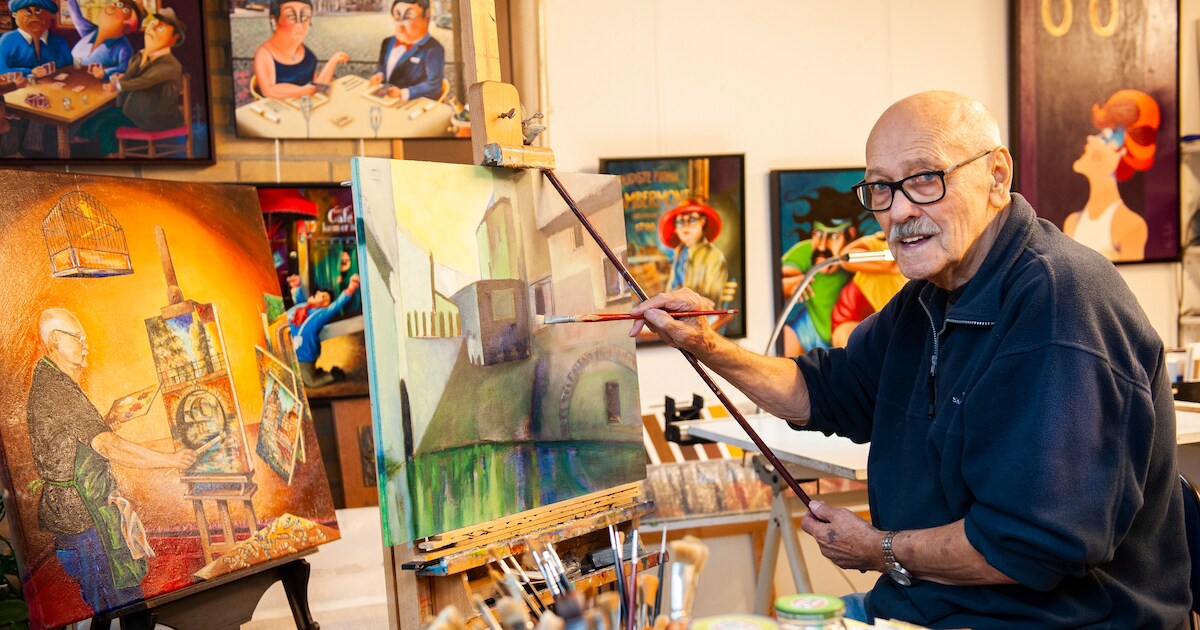 Overzichtstentoonstelling van werk Rudolf R. Gras twee jaar na zijn ...