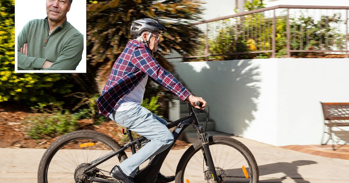 Boomer op een e-bike: je zou er maar een zijn | Enschede | De ...