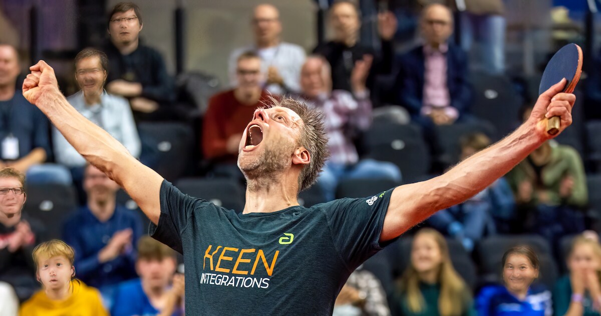 Flikt Arnhemmer Trinko Keen (51) de jeugd nog een keer een kunstje met een nationale titel ...