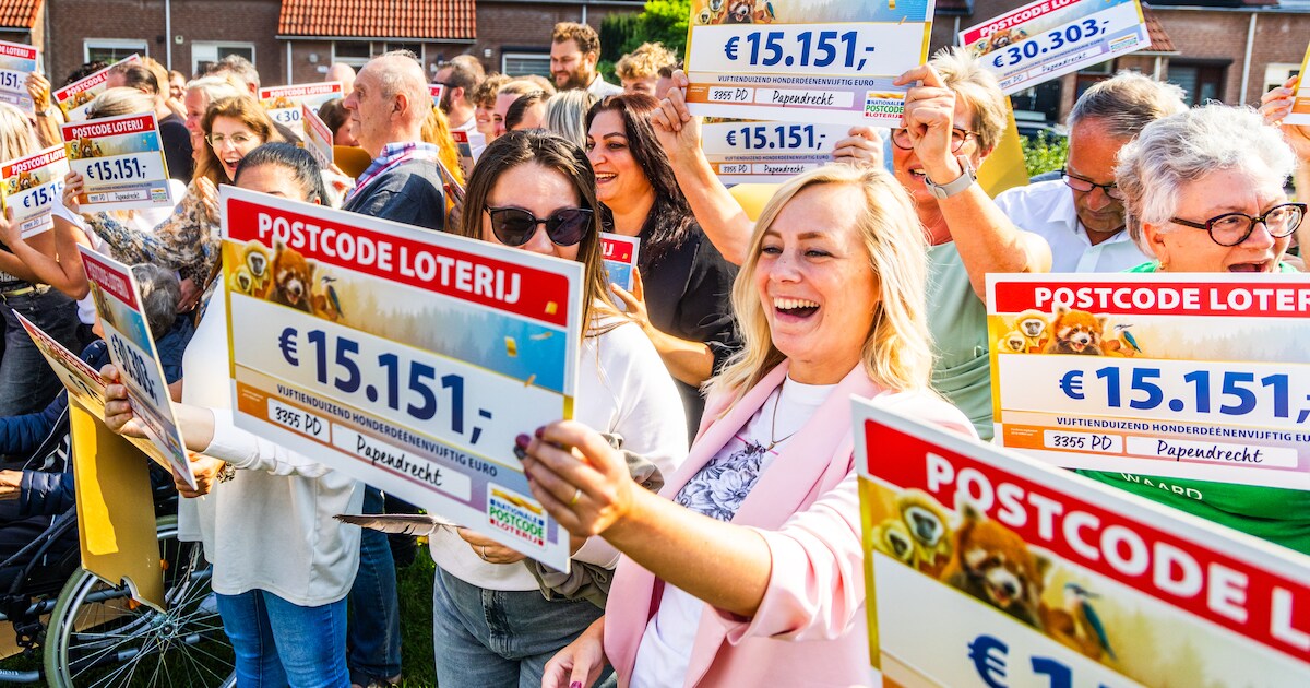 In drie maanden tijd viel de Postcode Loterij al drie keer in dezelfde ...