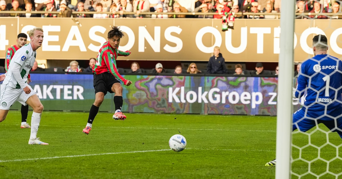 NEC herstelt zich van zwakke eerste helft tegen FC Groningen en wint ...