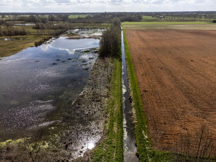 Voor het eerst in beeld: 42.000 hectare grond kleurt geel door gebruik ...