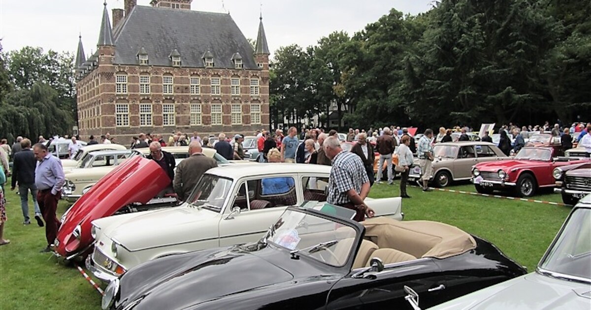 Kasteeltuin staat zondag vol met oldtimers: ‘Zoen van mijn nichtjes vaak belangrijker dan de ...