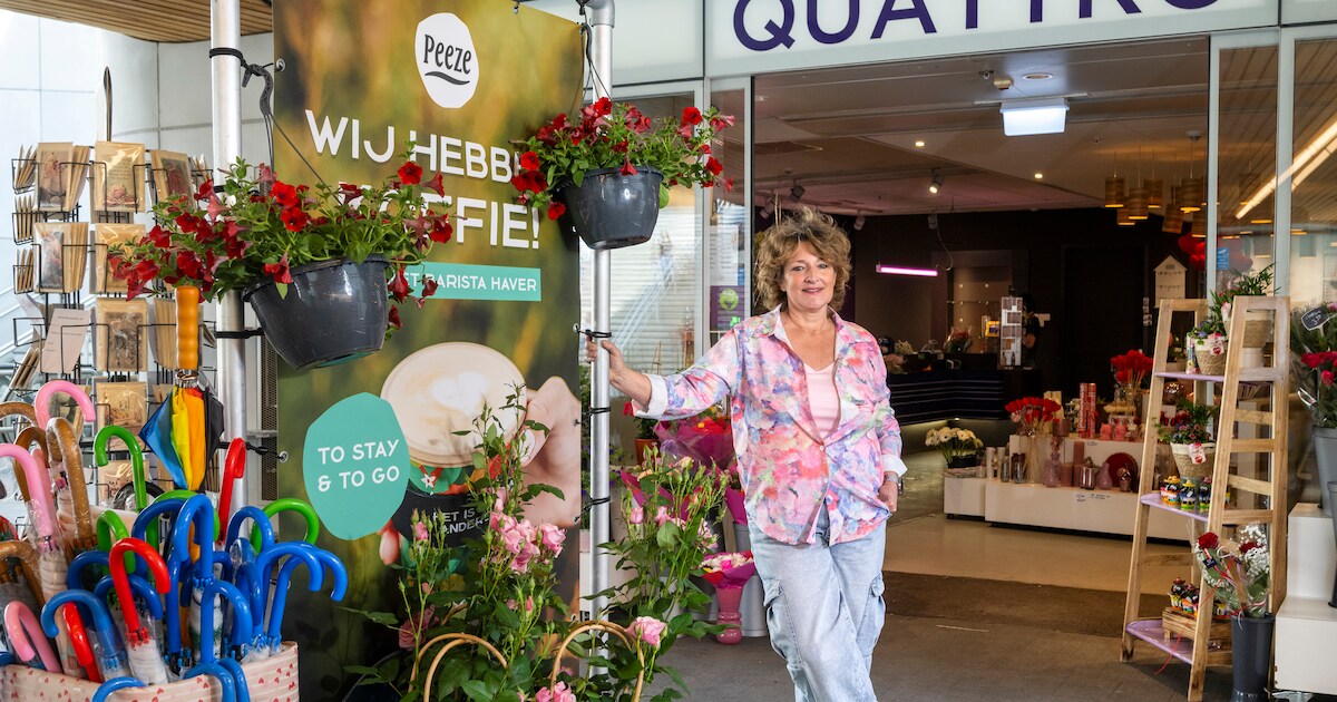 Stationsbloemist Angela (60) neemt na bijna een halve eeuw afscheid ...