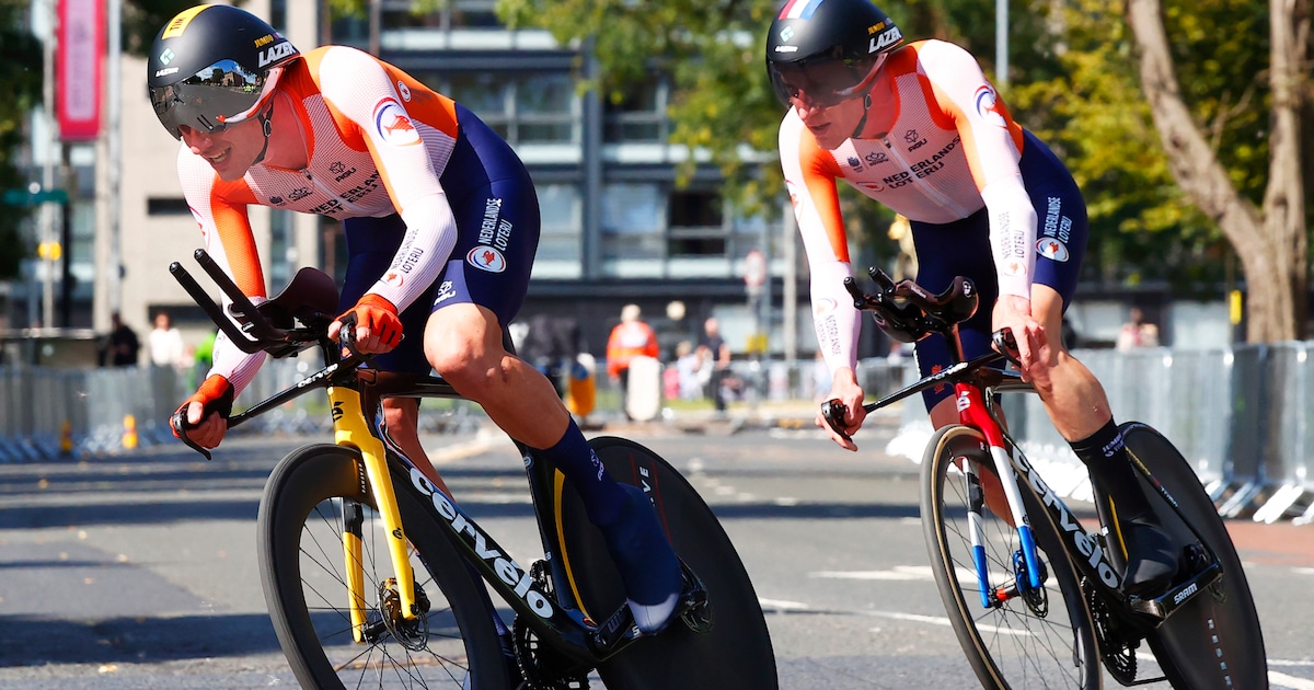 Jos van Emden maakt in Glasgow gehakt van mixed relay: ‘Geen reclame ...