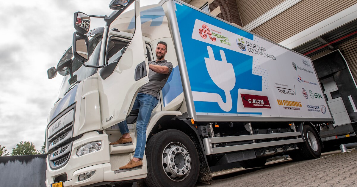 De stekkertruck rijdt heerlijk, maar transporteur Stephan moet nog aan ...