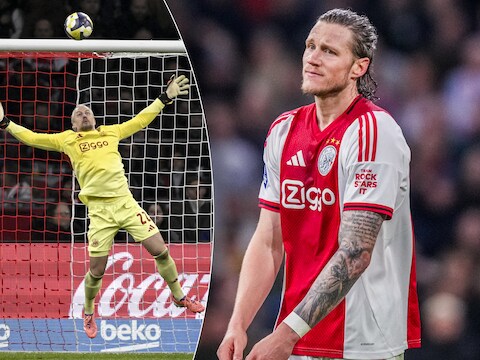 Ajax morst al voor zesde keer dit seizoen punten na fout Remko Pasveer ...