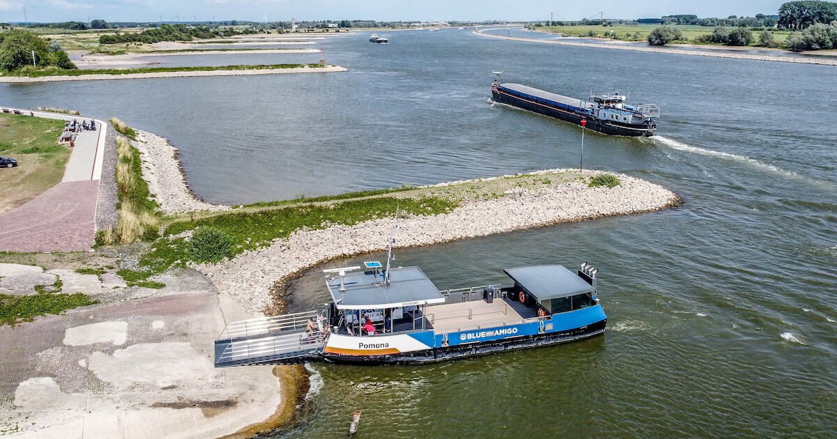 Pontje Tiel-Wamel dinsdag na Pinksteren uit de vaart | Tiel | De ...