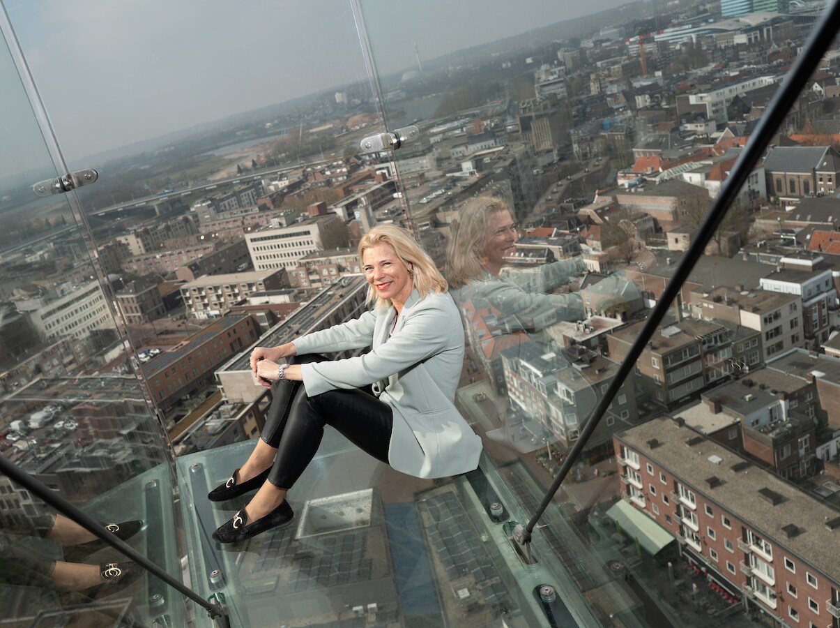 Witte wijn op het terras was er een schande; Sandra leerde in de VS dat ...