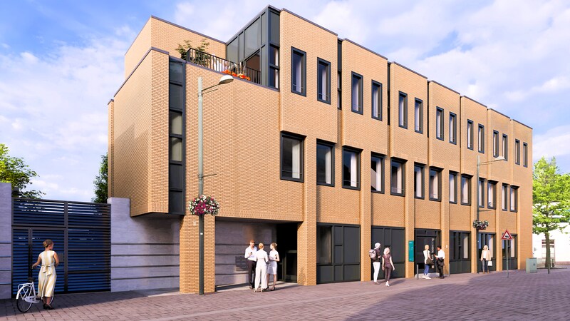 Herontwikkeling voormalig ABN Amro-gebouw aan de Markt in Roosendaal ...
