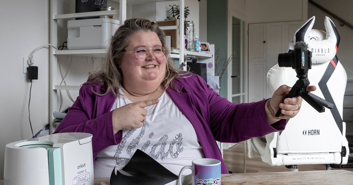 Daniëlle weegt 160 kilo en wil mensen online positiviteit meegeven ...