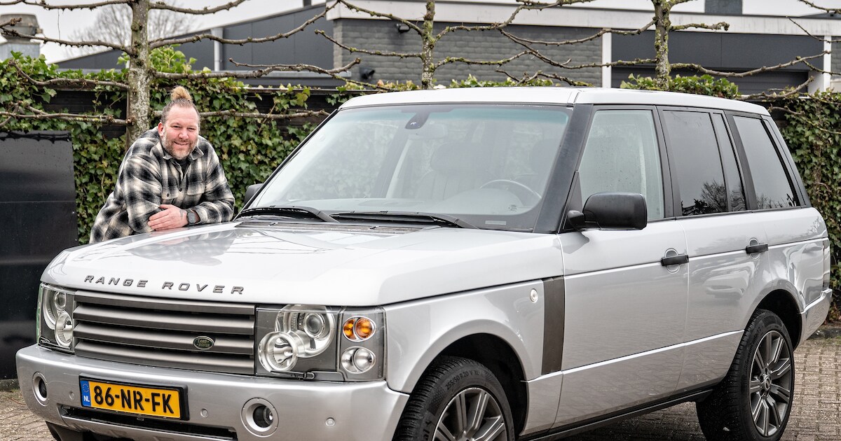 Jelle werd meteen verliefd op zijn Range Rover: ‘Ik houd van luxe in ...