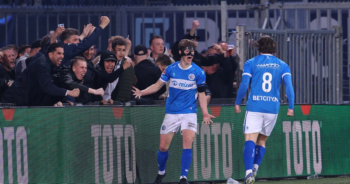 Nick de Groot gaat zijn eerste doelpunt voor FC Den Bosch nooit meer ...