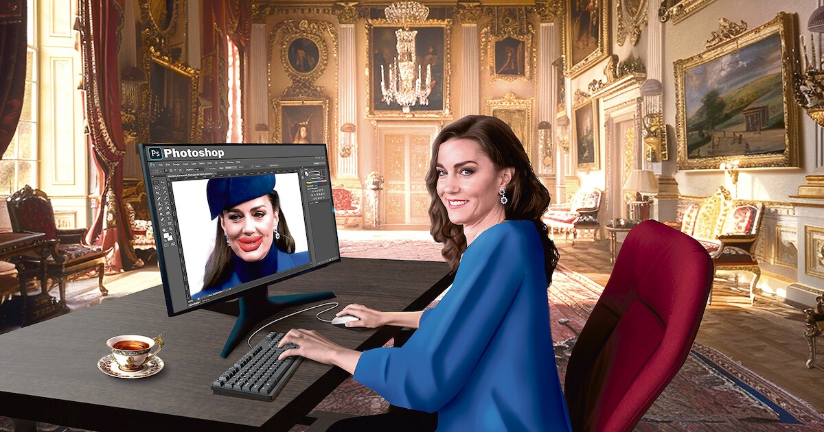 Sentiment over Britse royals kantelt na gefotoshopt kiekje van Kate ...