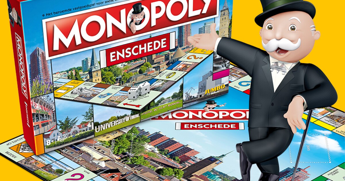 Stoer: Enschede krijgt gewoon nóg een Monopoly-spel | Regio | De ...