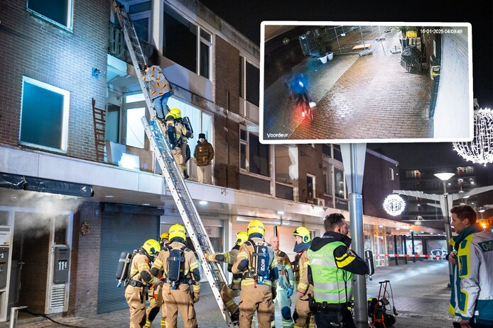 Gangen van flat vol rook, bewoners gered via balkon: ‘Je weet niet wat er aan de hand is, dus ...