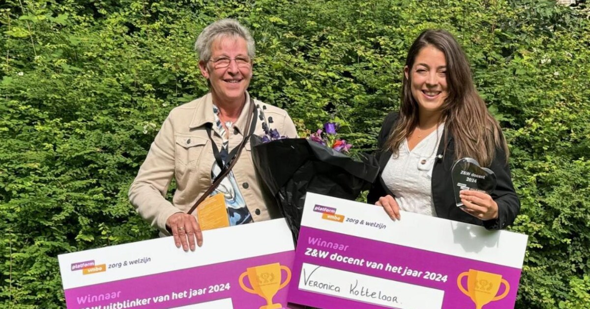 Schoolmoeder Jeannette van het Metzo College is uitblinker van het jaar ...
