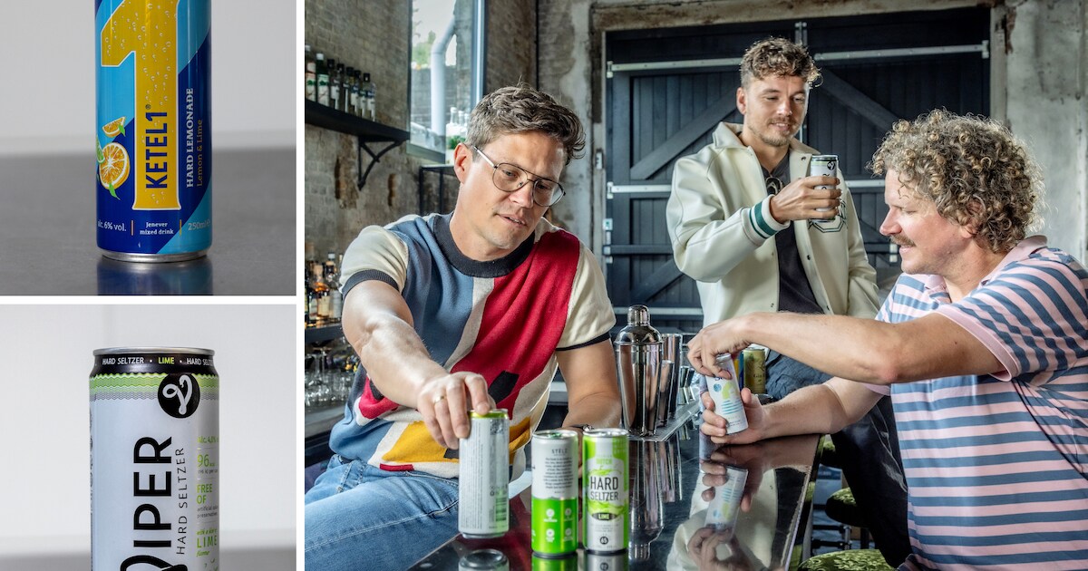 Deze hard seltzer uit blik wint onze test: ‘De perfecte combinatie ...