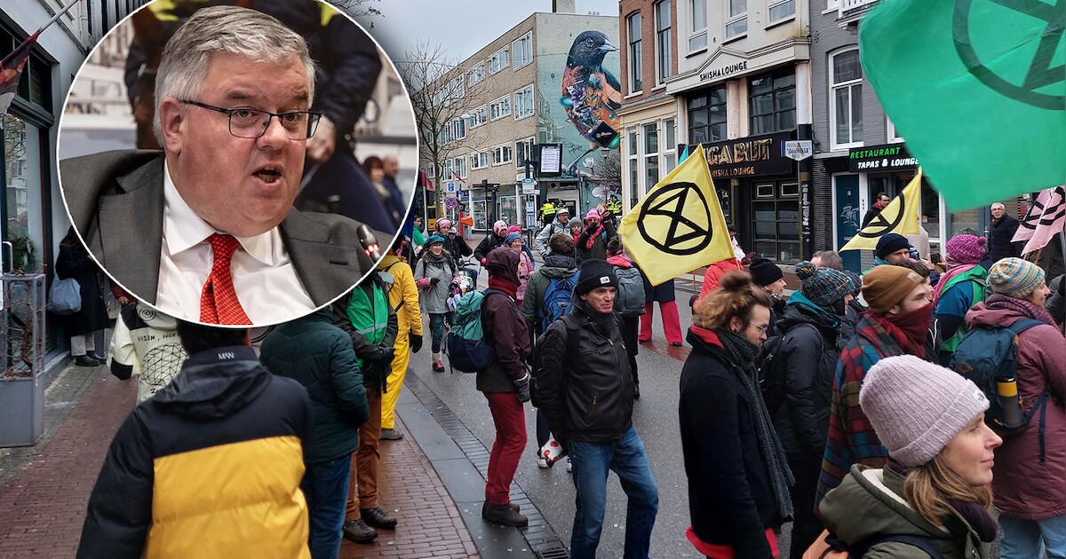 Bruls overwoog protest Extinction Rebellion zelfs helemaal te verbieden ...