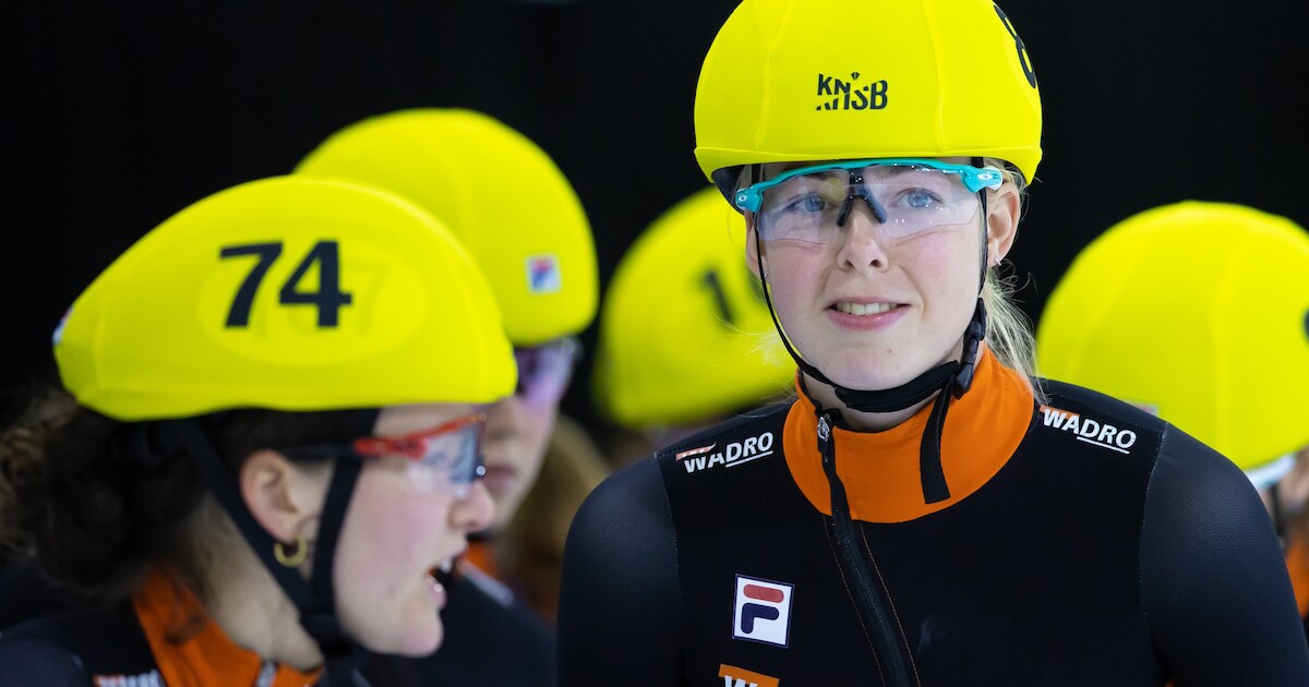Gioya (24) schaatst na botbreuken eindelijk weer zonder pijn: ‘In het ...