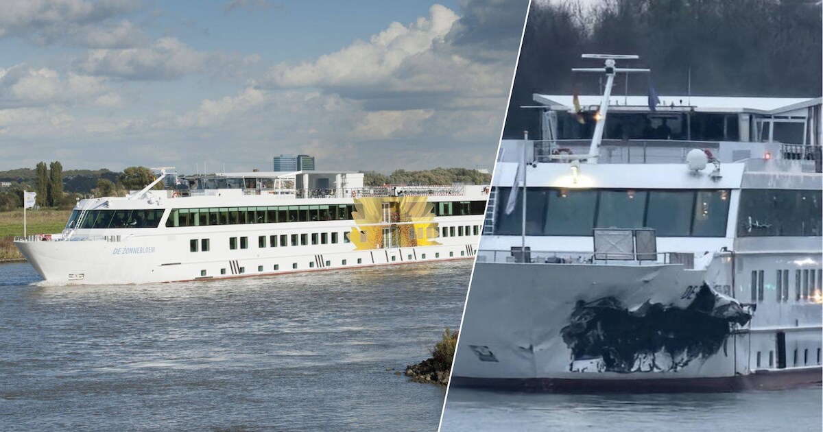 Passagier­schip De Zonnebloem geramd op de Rijn: ‘Het was een enorme ...