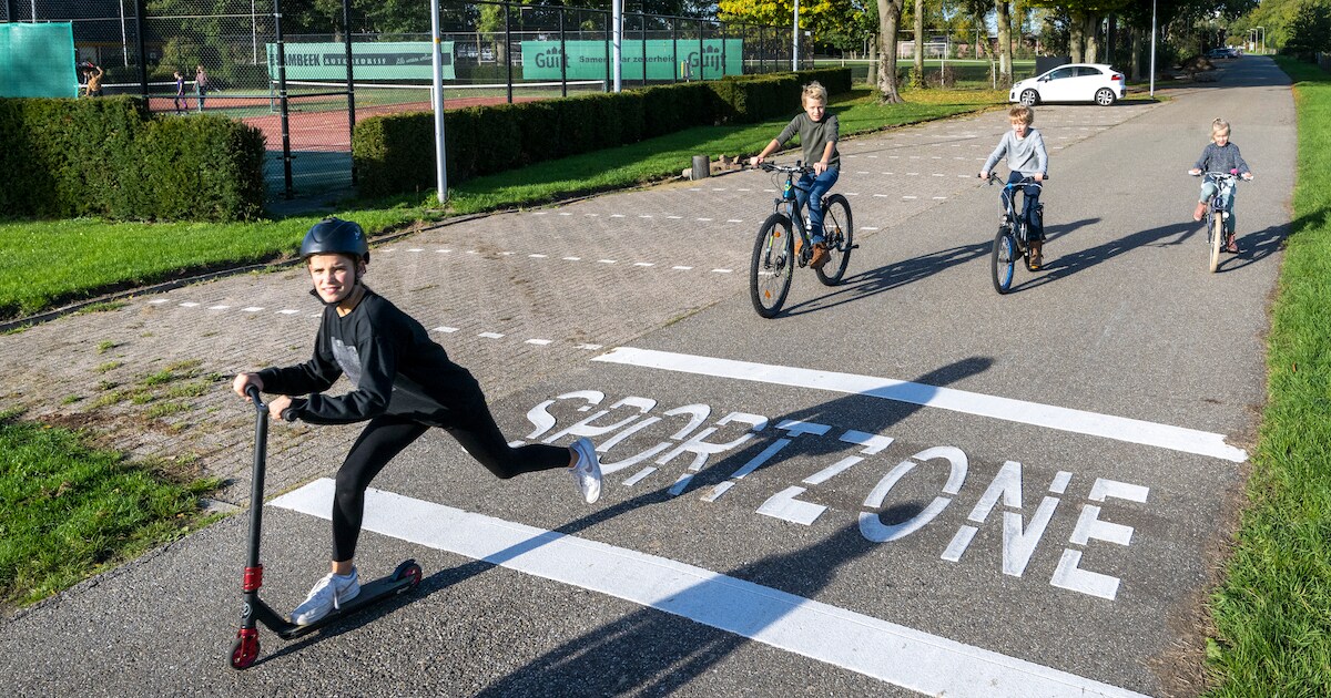 Automobilist mindert vaart als sportcomplex goed zichtbaar is: ‘Je moet ...