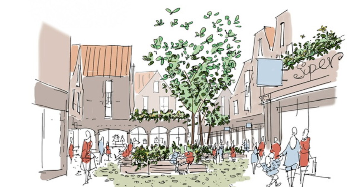 Overdekt winkelcentrum? Ook in Boxmeer gaat het dak eraf, een bekende ...