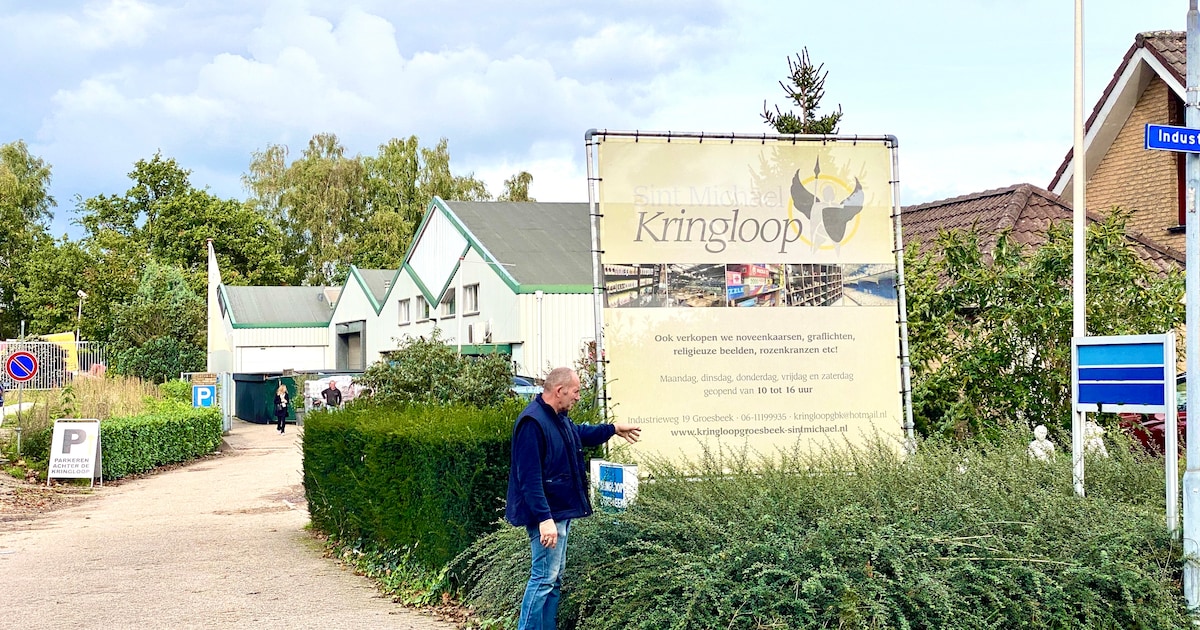 Eigenaar eist inrit Kringloop Groesbeek op, entree moet nu verplaatst ...