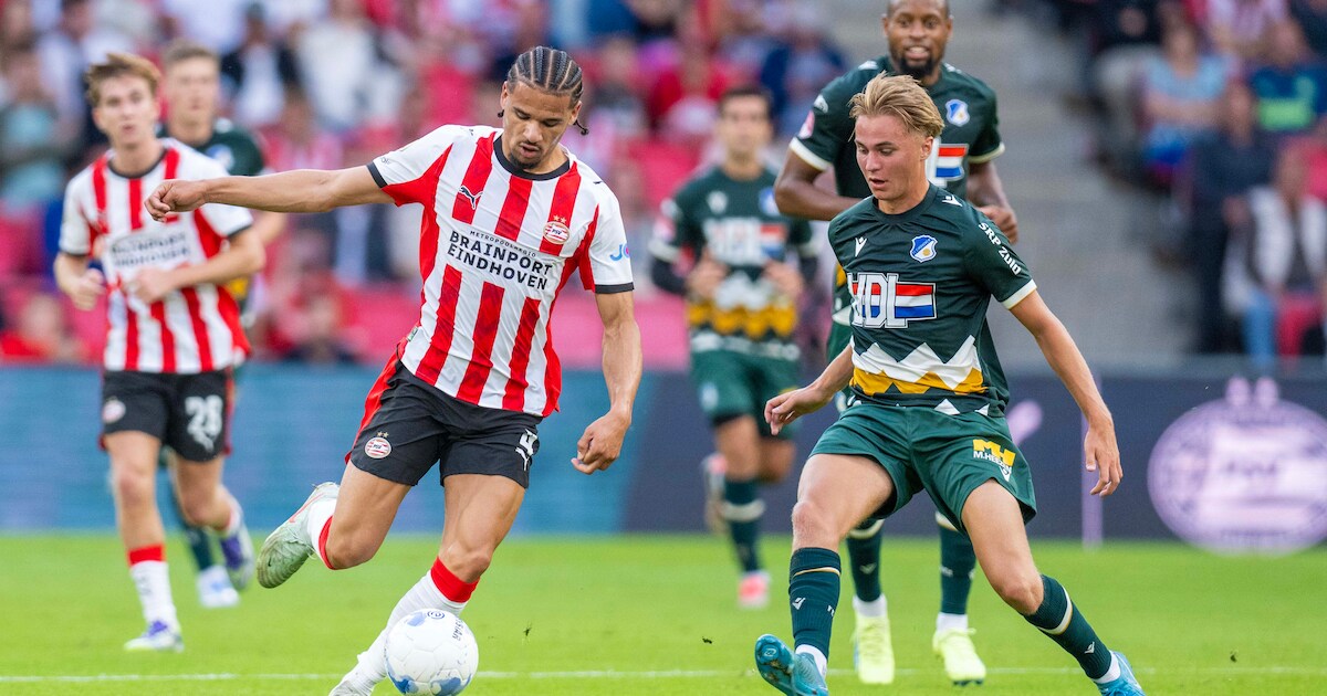 FC Eindhoven verliest Lichtstadderby nipt van PSV, maar gaat met ...