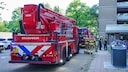 Vaatwasser vliegt in brand op achtste verdieping van flat in Oss ...
