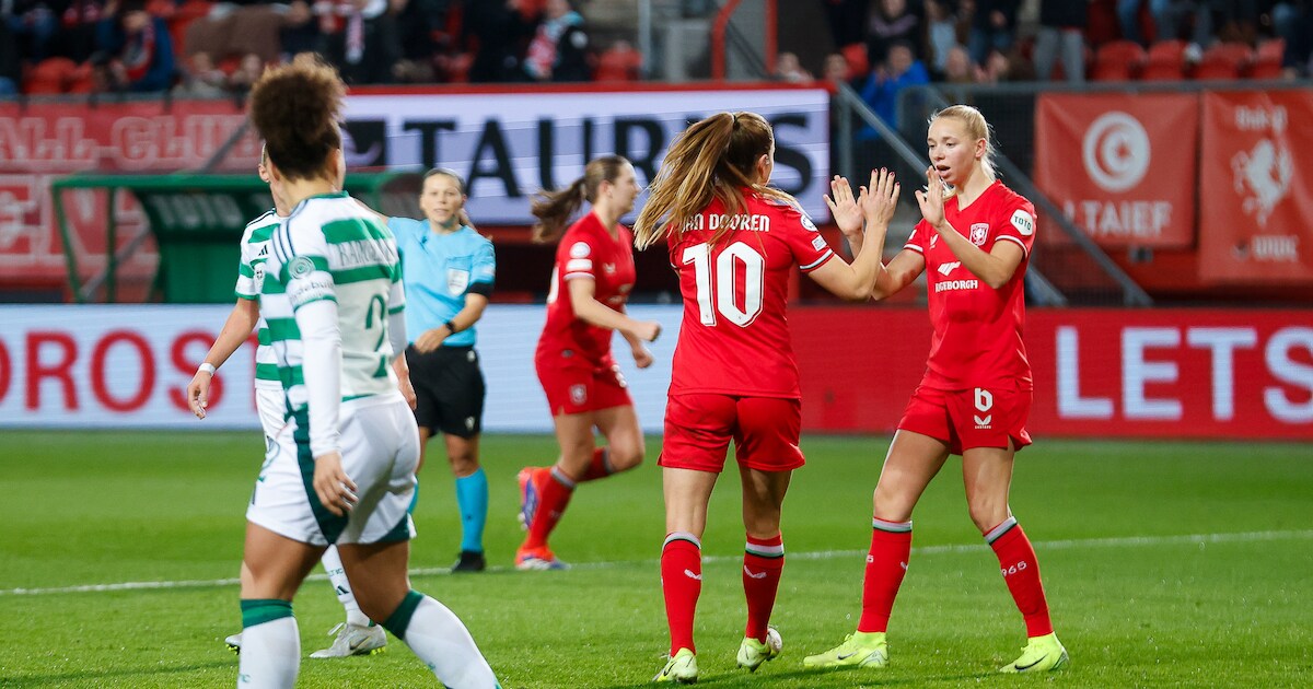 FC Twente Vrouwen sluit Champions League-avontuur af met overtuigende zege op Celtic | Enschede ...