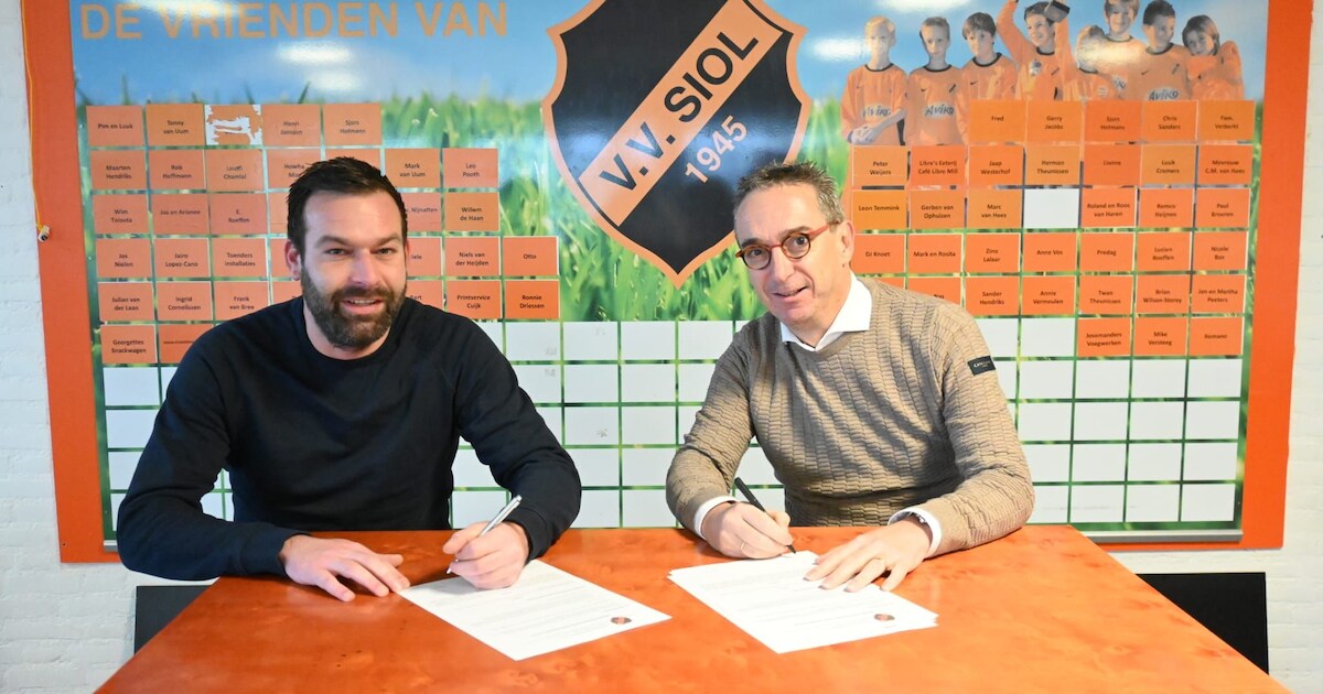 SIOL haalt trainer Peter ten Haaf terug: ‘Dit is mij als echte clubman ...