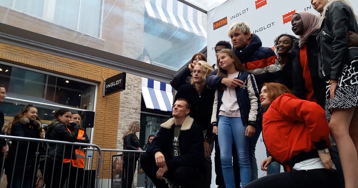 Topmodellen in wording maken Veenendaal even hoofdstad van de fashion ...