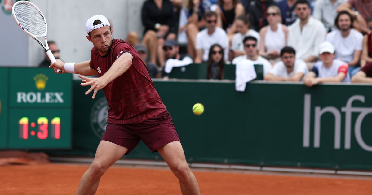 Tallon Griekspoor eerste Nederlander in achtste finales Roland Garros sinds Martin Verkerk ...